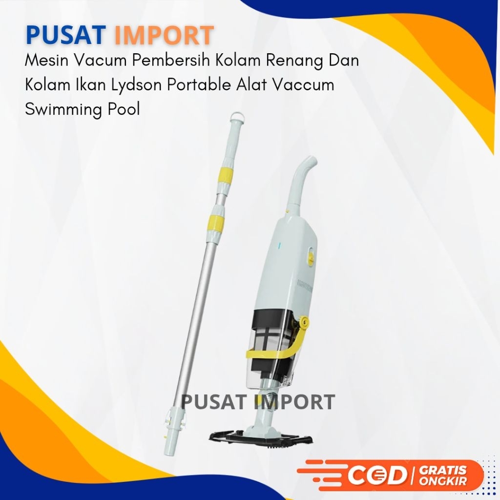 Jual Mesin Vacum Pembersih Kolam Renang Dan Kolam Ikan Lydson Portable ...