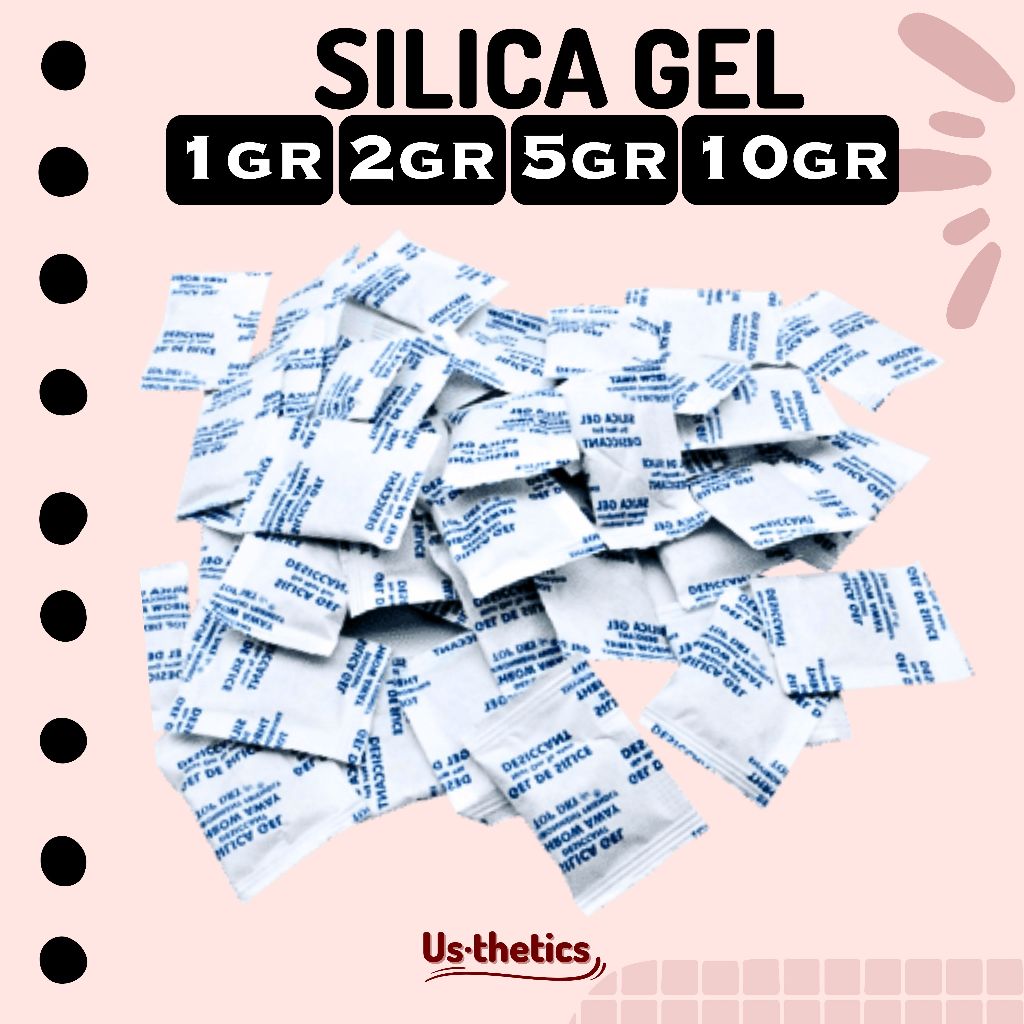 Jual (100gr) Silica Gel 1gr 2gr 5gr 10gr silika gel top dry Natural ...