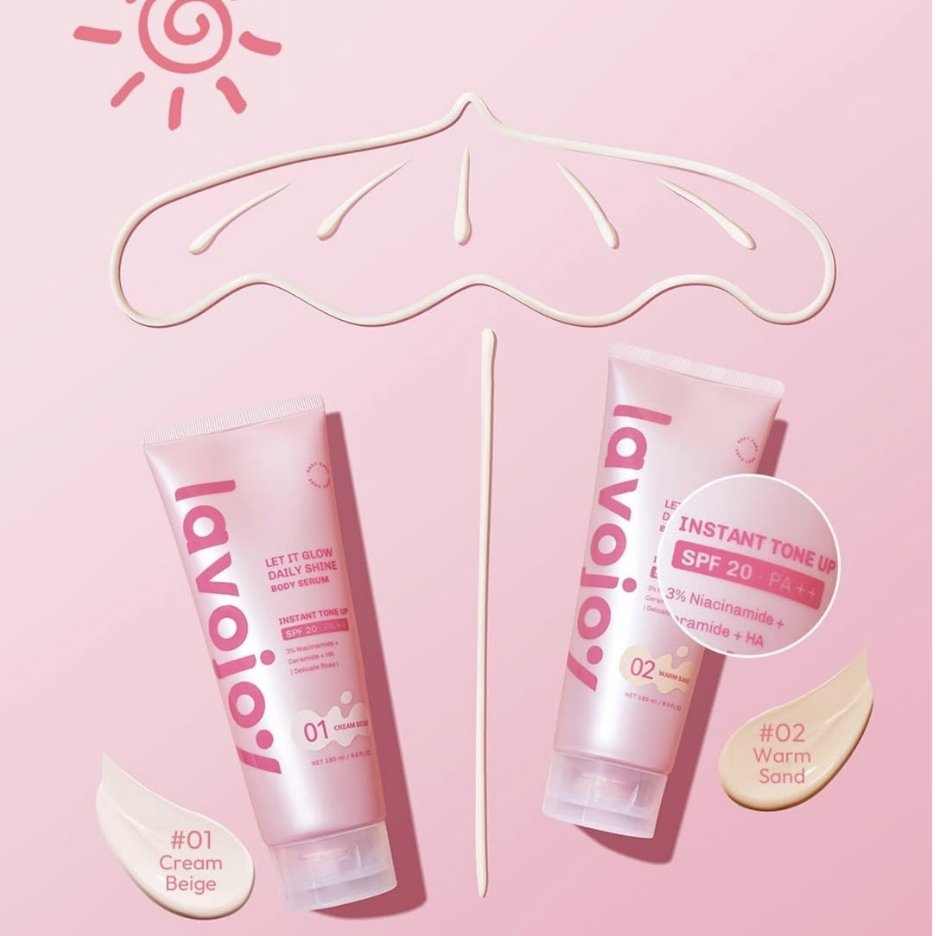 Jual Lavojoy Tone Up Body Lotion Shade 01 & Shade 02 - Lavojoy Instant ...