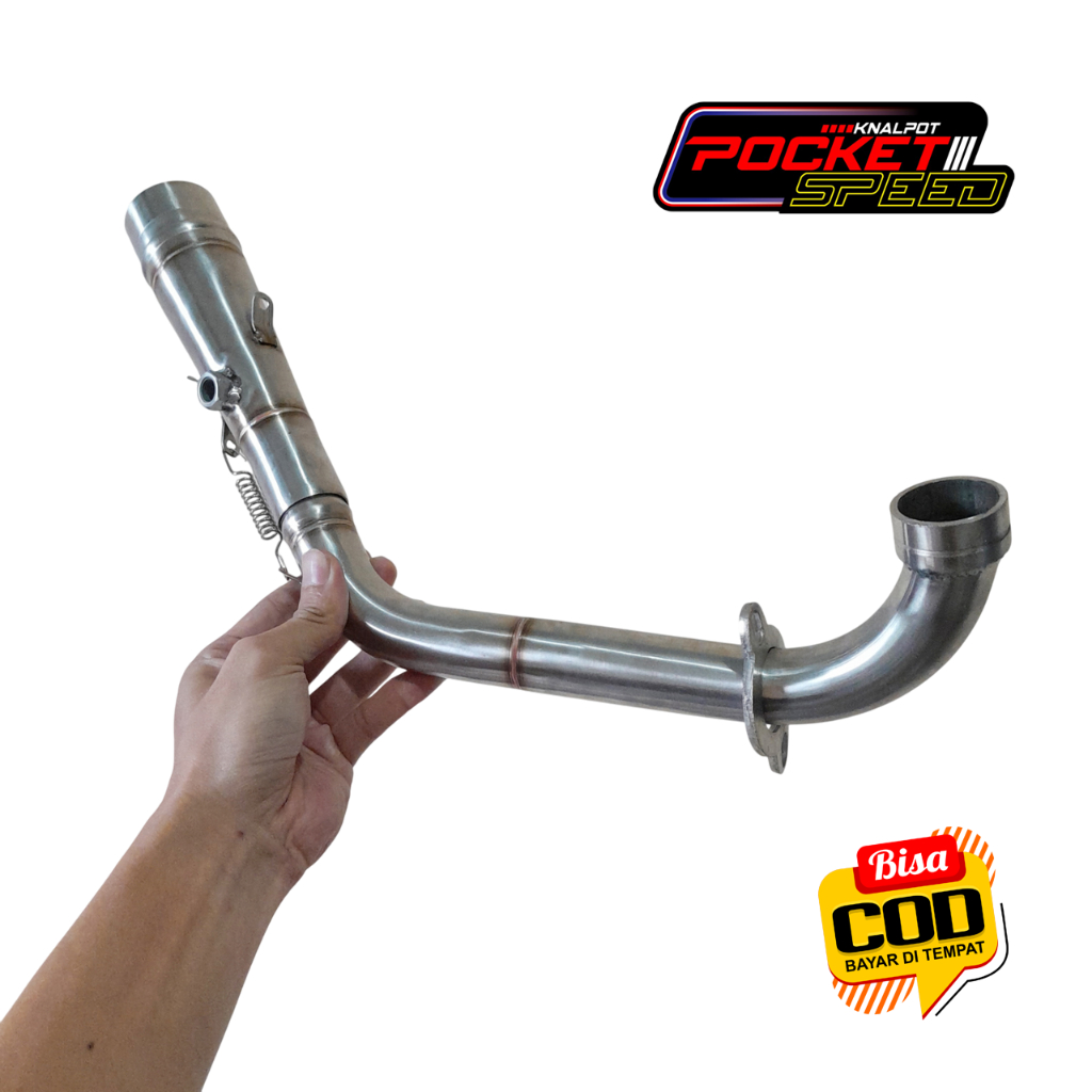 Jual Pipa / header leheran Xmax New, Xmax Old Stainless | Shopee Indonesia