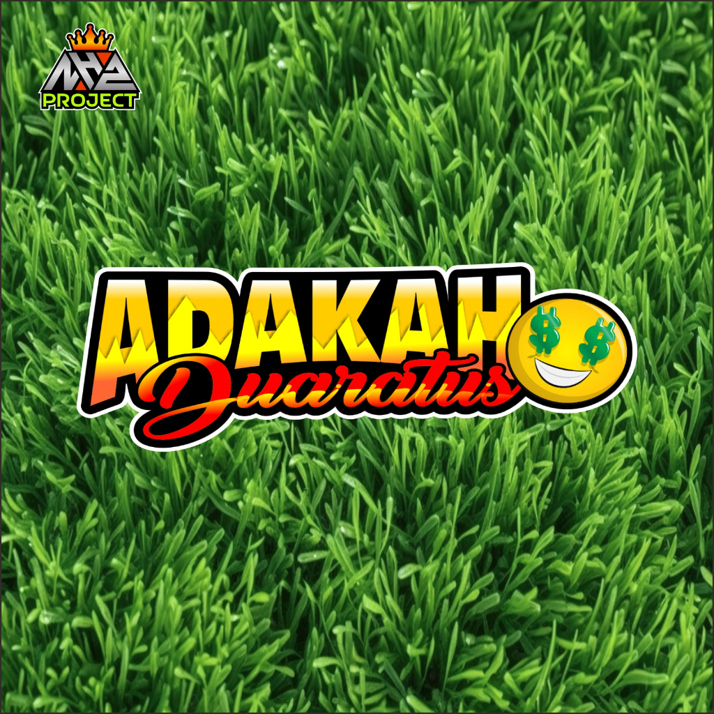 Jual stiker kata kata adakah dua ratus stiker cutting | Shopee Indonesia