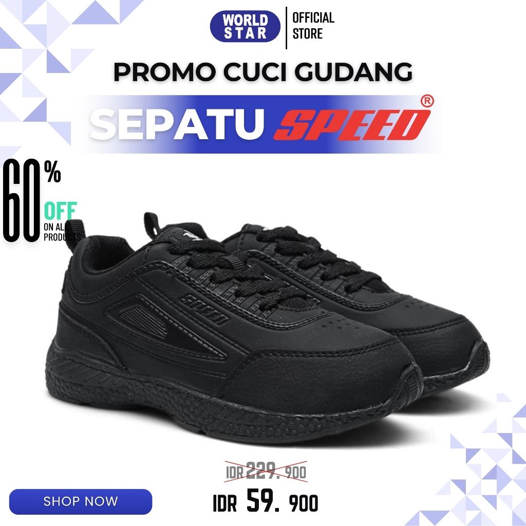 Jual Sepatu Anak Speed Younger 553-567 Hitam Series 100% ORIGINAL ...