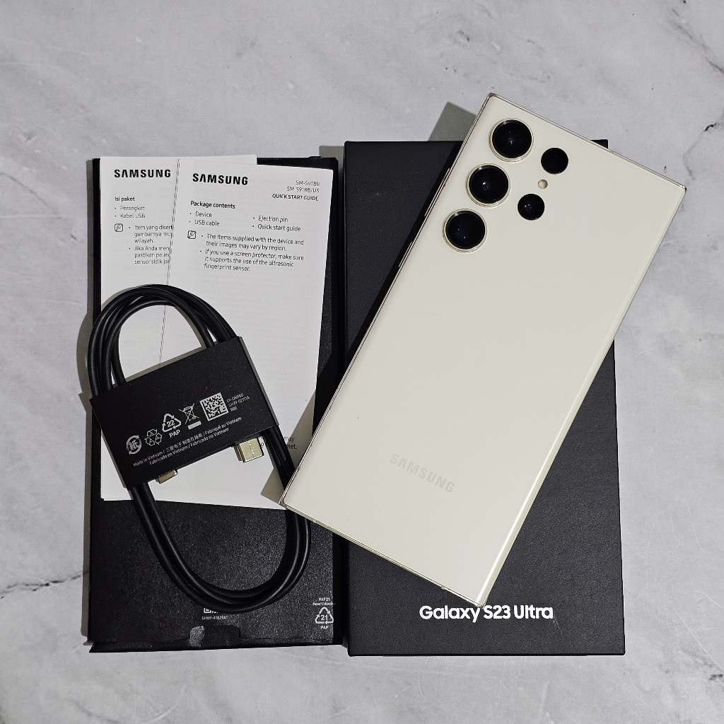 Jual SAMSUNG Galaxy S23 Ultra 12/512GB Second Fullset Garansi Resmi SEIN | Shopee Indonesia
