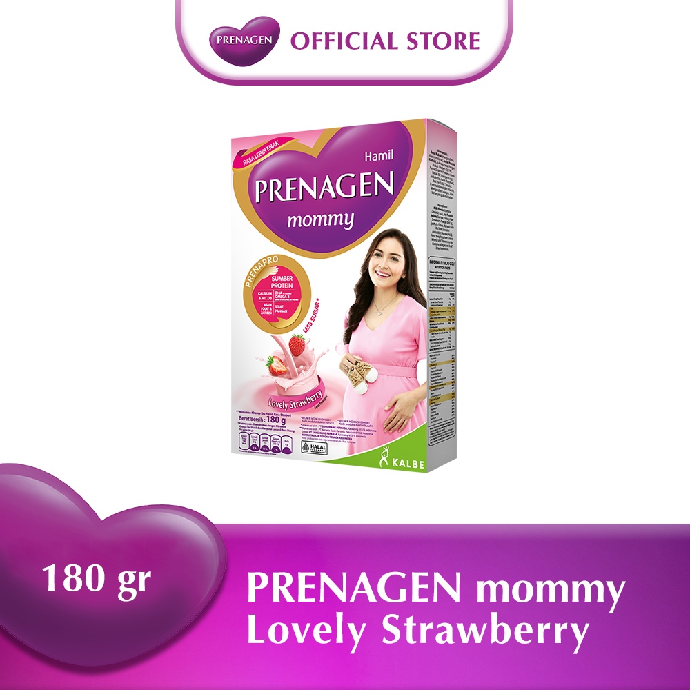 Jual PRENAGEN MOMMY LOVE STRAWBERRY 180 gr | Shopee Indonesia