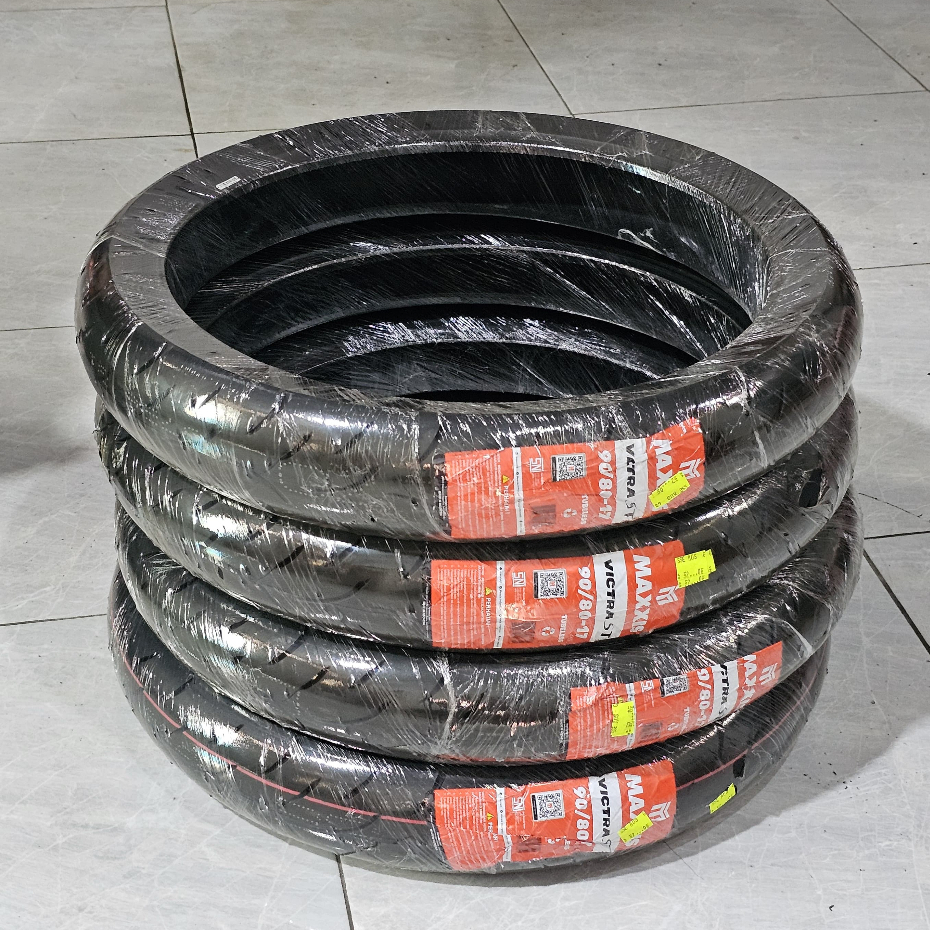 Jual BAN MAXXIS GREEN DEVIL & MAXXIS VICTRA Ring 17 UKURAN 90/80 ...