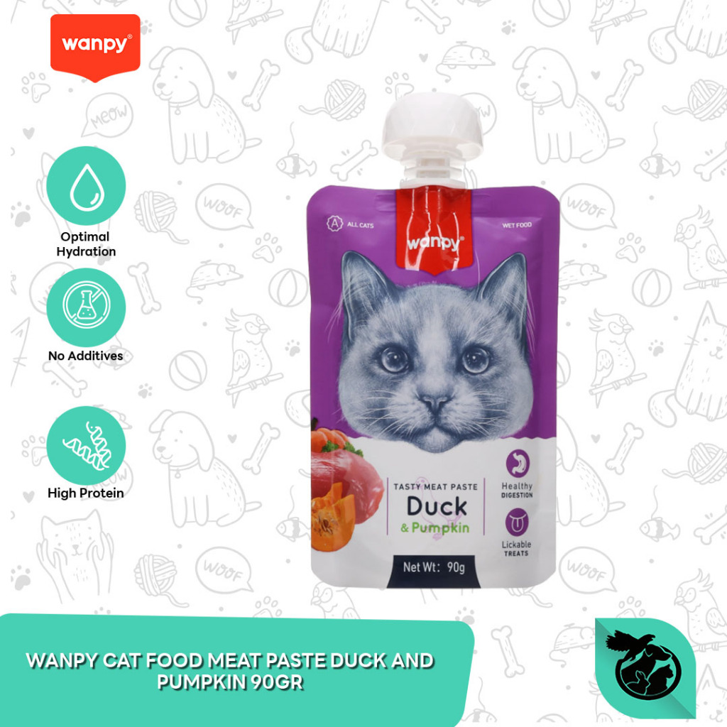 Jual Wanpy Tasty Meat Paste Cat treats Snack Kucing 90 Gram | Shopee ...