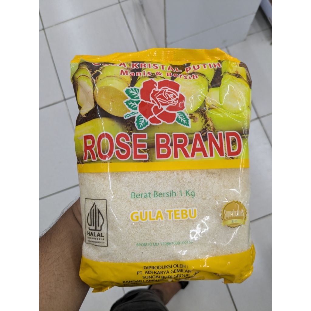 Jual Rose brand gula pasir kuning 1 kg | Shopee Indonesia