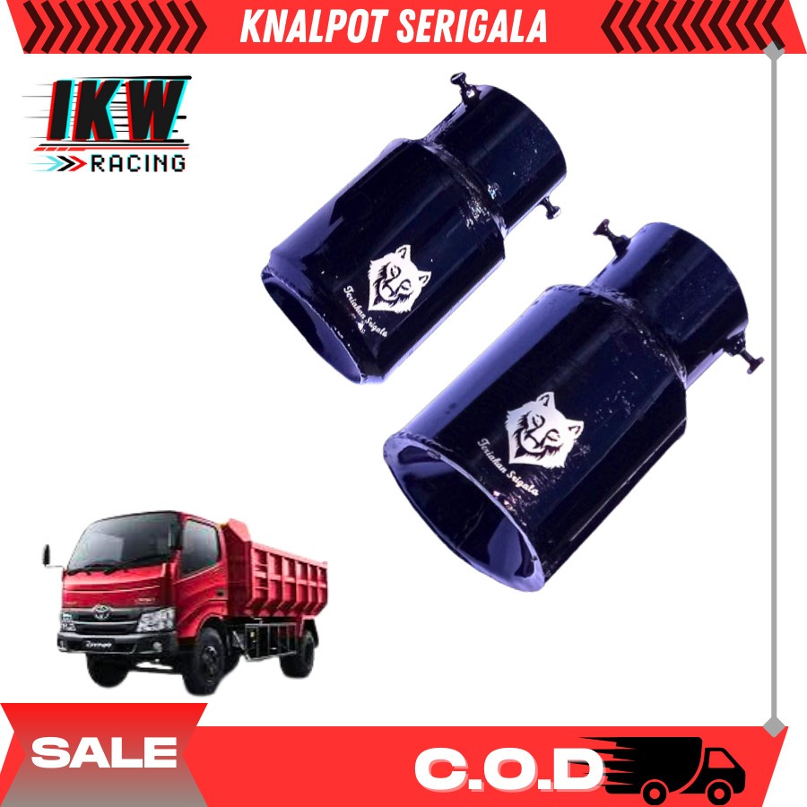 Jual Knalpot Serigala Srigala Engkel Truk Elf Turbo Canter Truk Elf ...