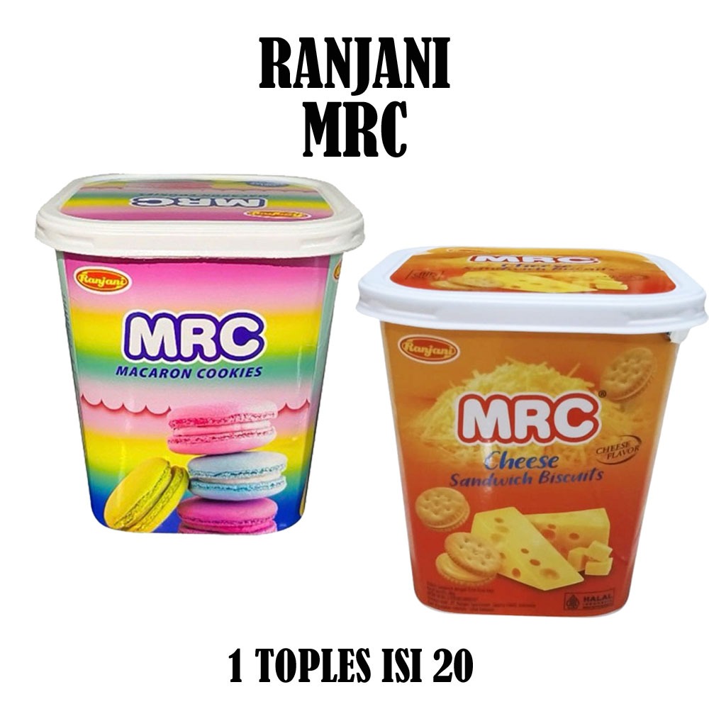 Jual RANJANI MRC MACARON COOKIES / CHEESE SANDWICH BISCUITS TOPLES ISI ...