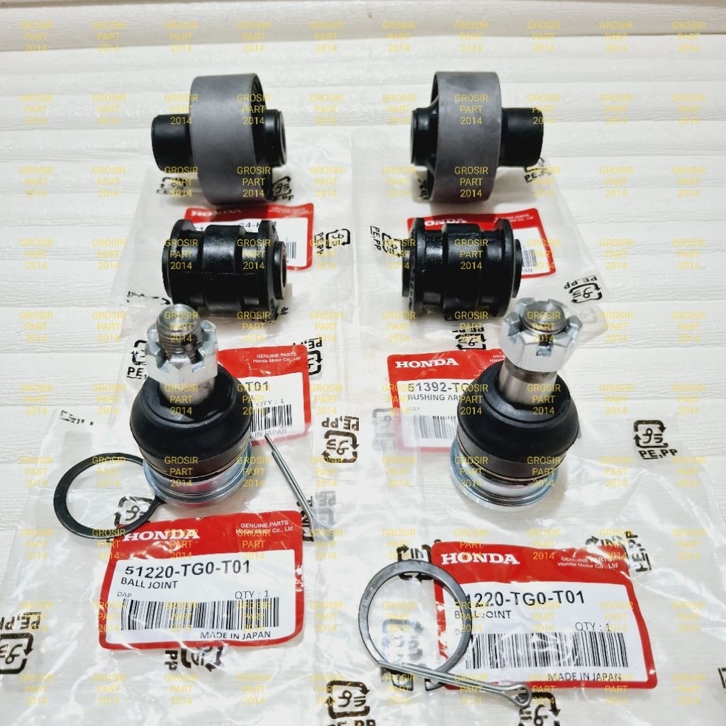 Jual PAKET SUPER HEMAT BALL JOINT BUSHING LOWER ARM BRIO MOBILIO BRV ...