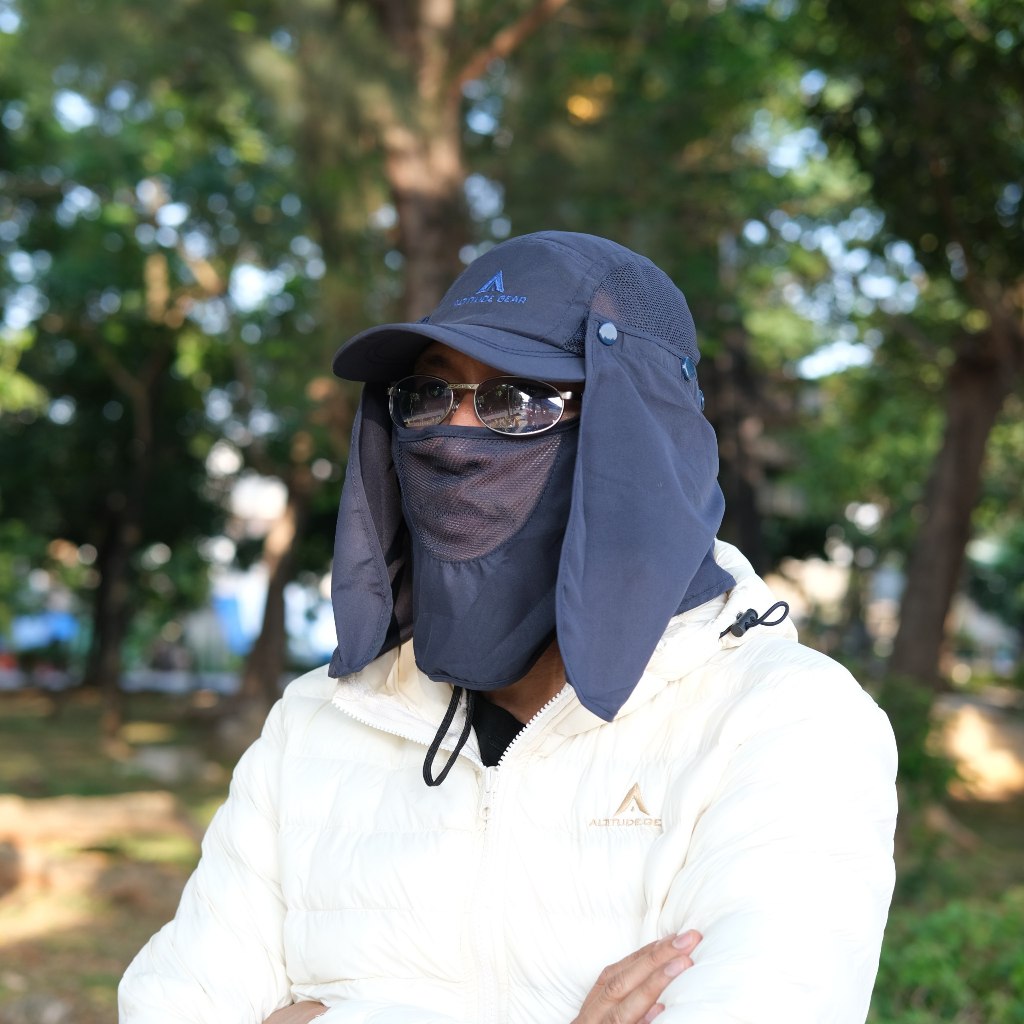 Jual Altitude Gear Fishing Hat Topi Pancing Anti UV Masker Jepang ...