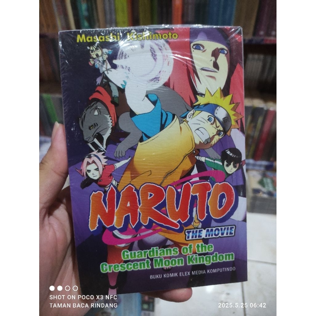Jual KOMIK NARUTO THE MOVIE. GUARDIANS OF THE CRESCENT MOON KINGDOM. MASASHI KISHIMOTO. promo ...