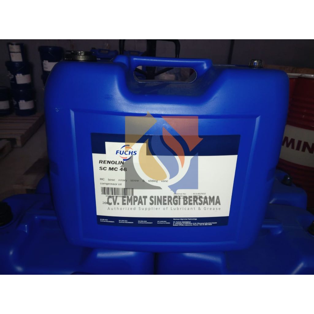 Jual Fuchs Renolin SC MC 46 Compressor Oil | Shopee Indonesia