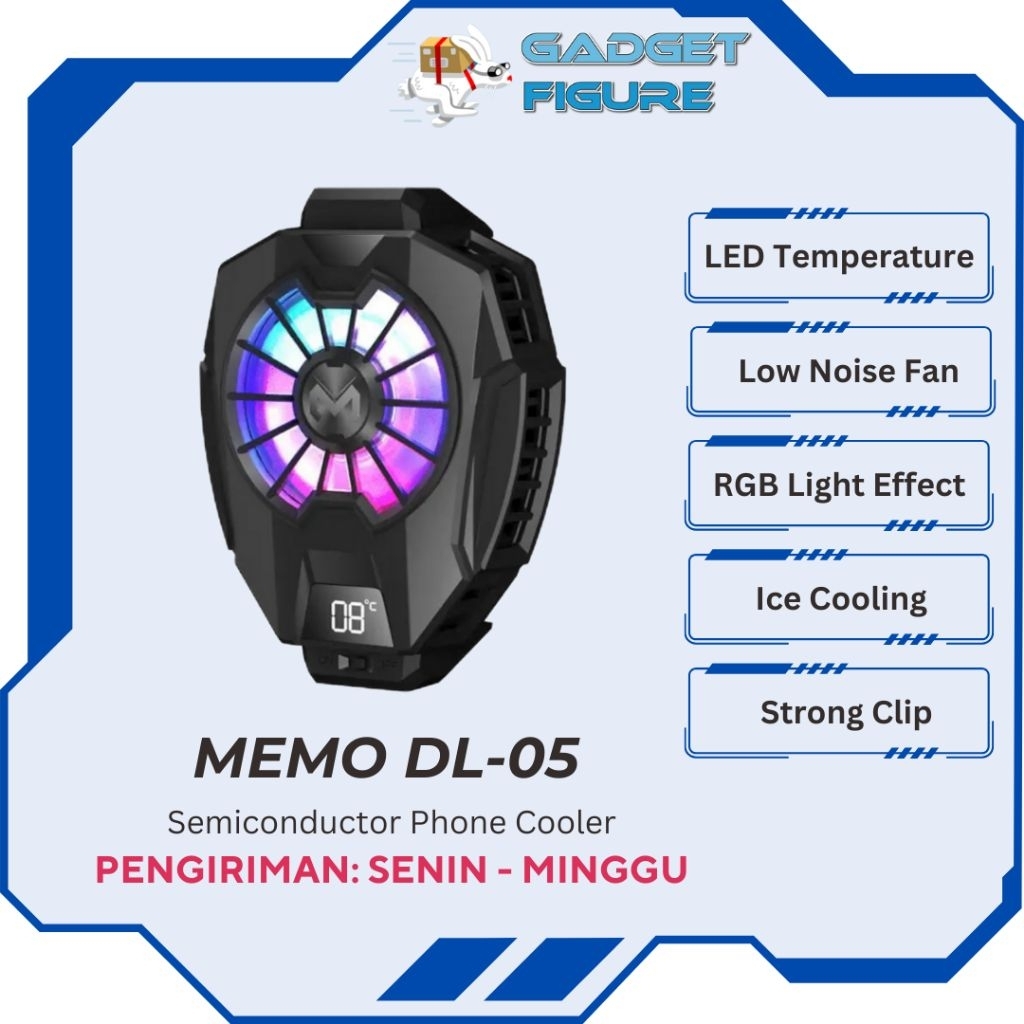 Jual MEMO DL05 CX07 DL22 DLA2 DLA8 X76 Fan Cooler Fun Cooler Pendingin ...