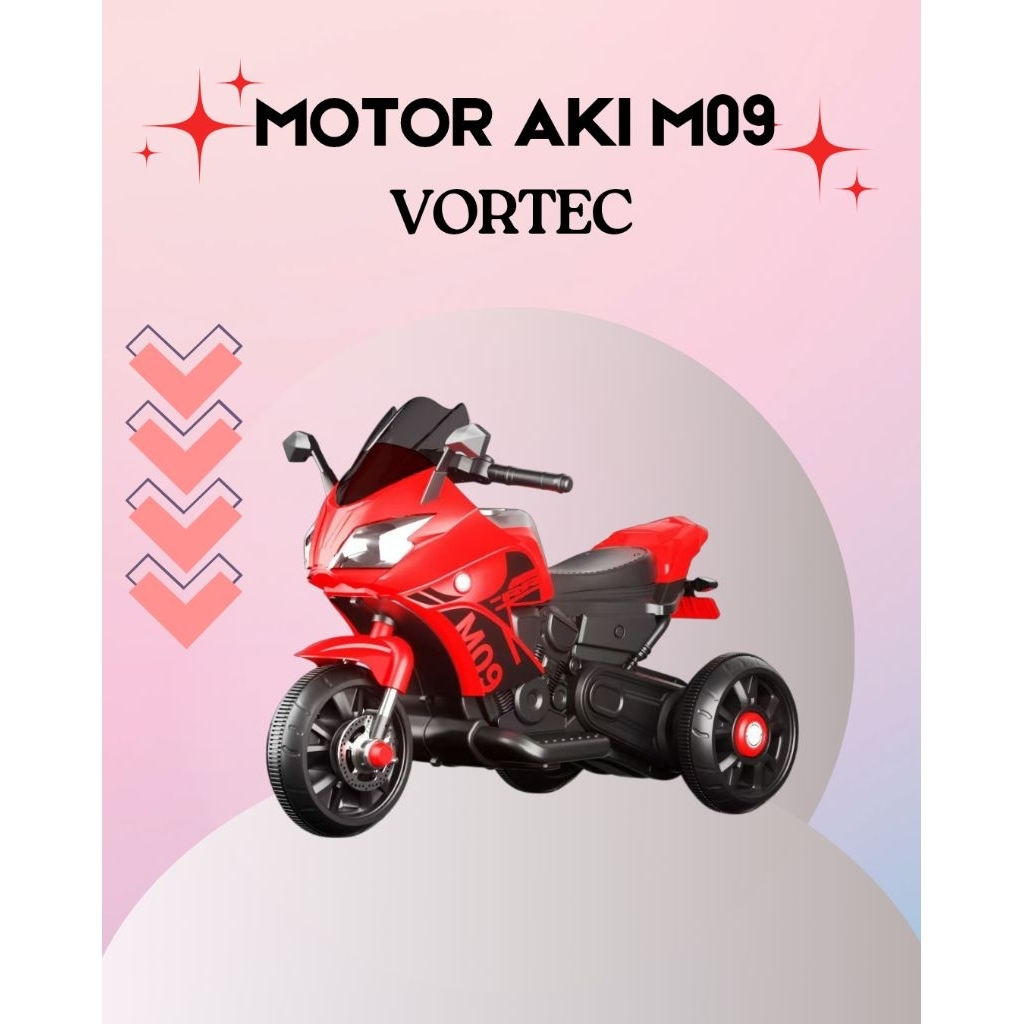 Jual Motor Aki Ninja M09 Vortec Mainan Kendaraan Anak Kids Toys Ride On ...