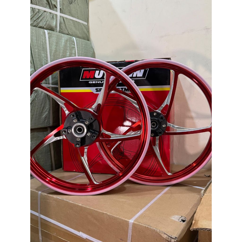 Jual velg mutakin kzr open hub | Shopee Indonesia