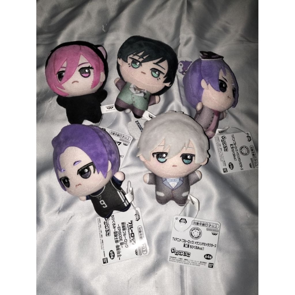 Jual Chibigurumi Bluelock Nagi Reo Rin Chigiri | Shopee Indonesia