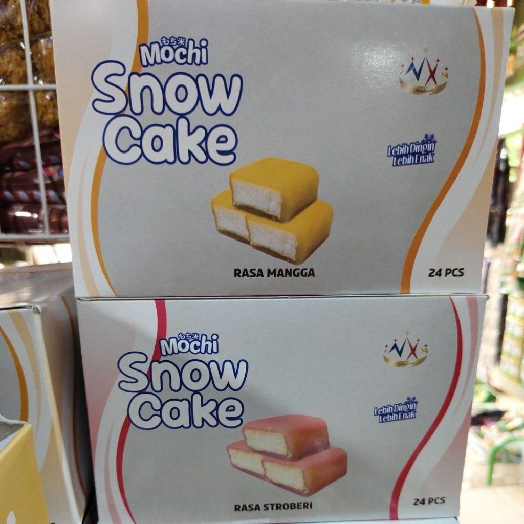 Jual MOCHI SNOW CAKE VIRAL | rasa mangga, stawbery, cokelat dan susu ...