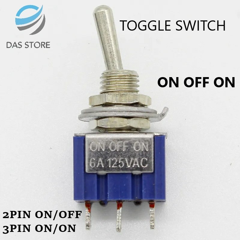 Jual Toogle switch saklar 3 pin 101 on off on | Shopee Indonesia