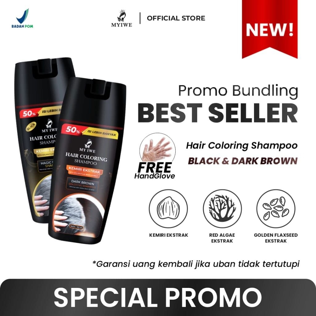 Jual Shampoo Semir Penghitam Rambut Untuk Menghilangkan Uban My iwe ...