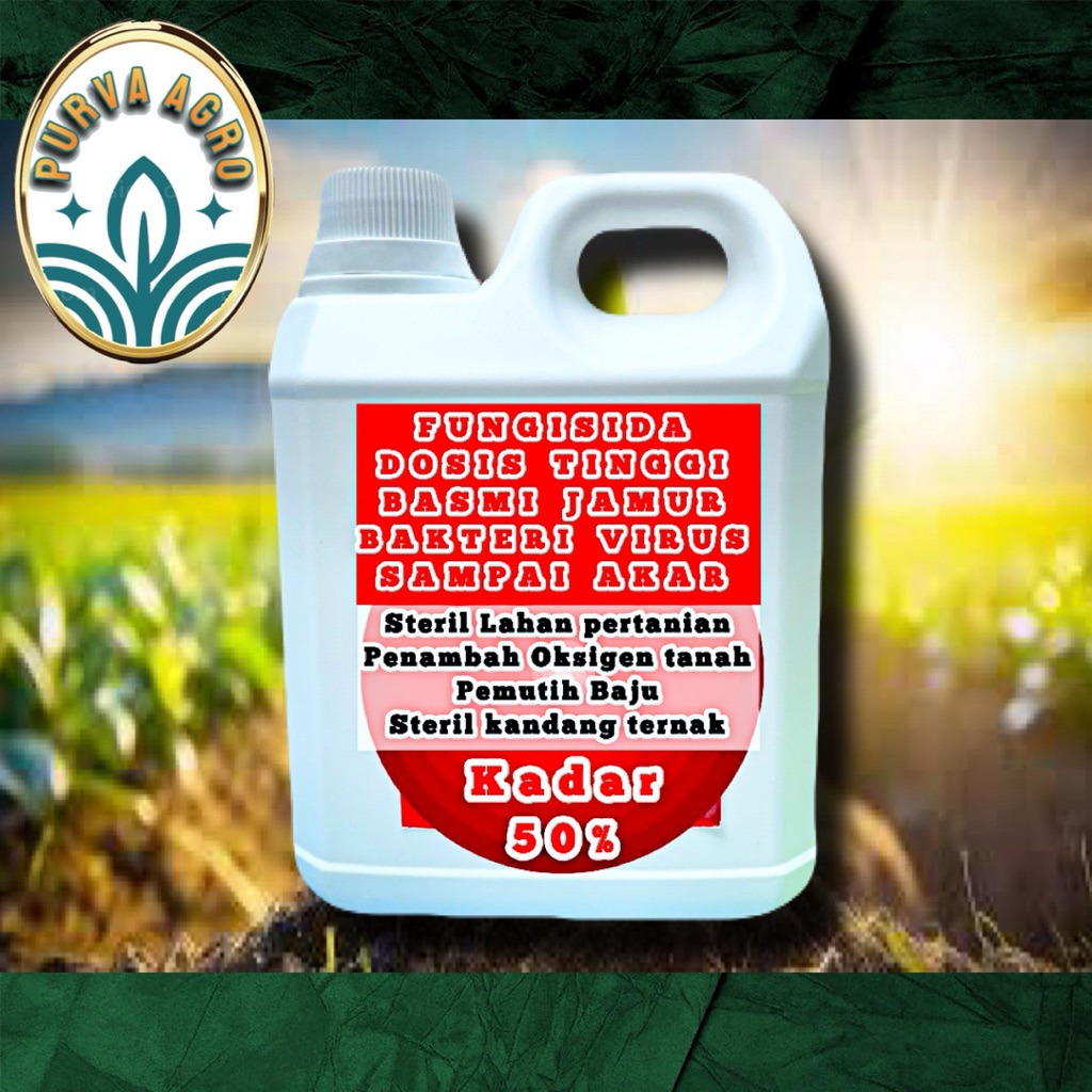 Jual Desinfektan Botol KOTAK Fungisida Dosis Tinggi 1Liter Desinfektan ...