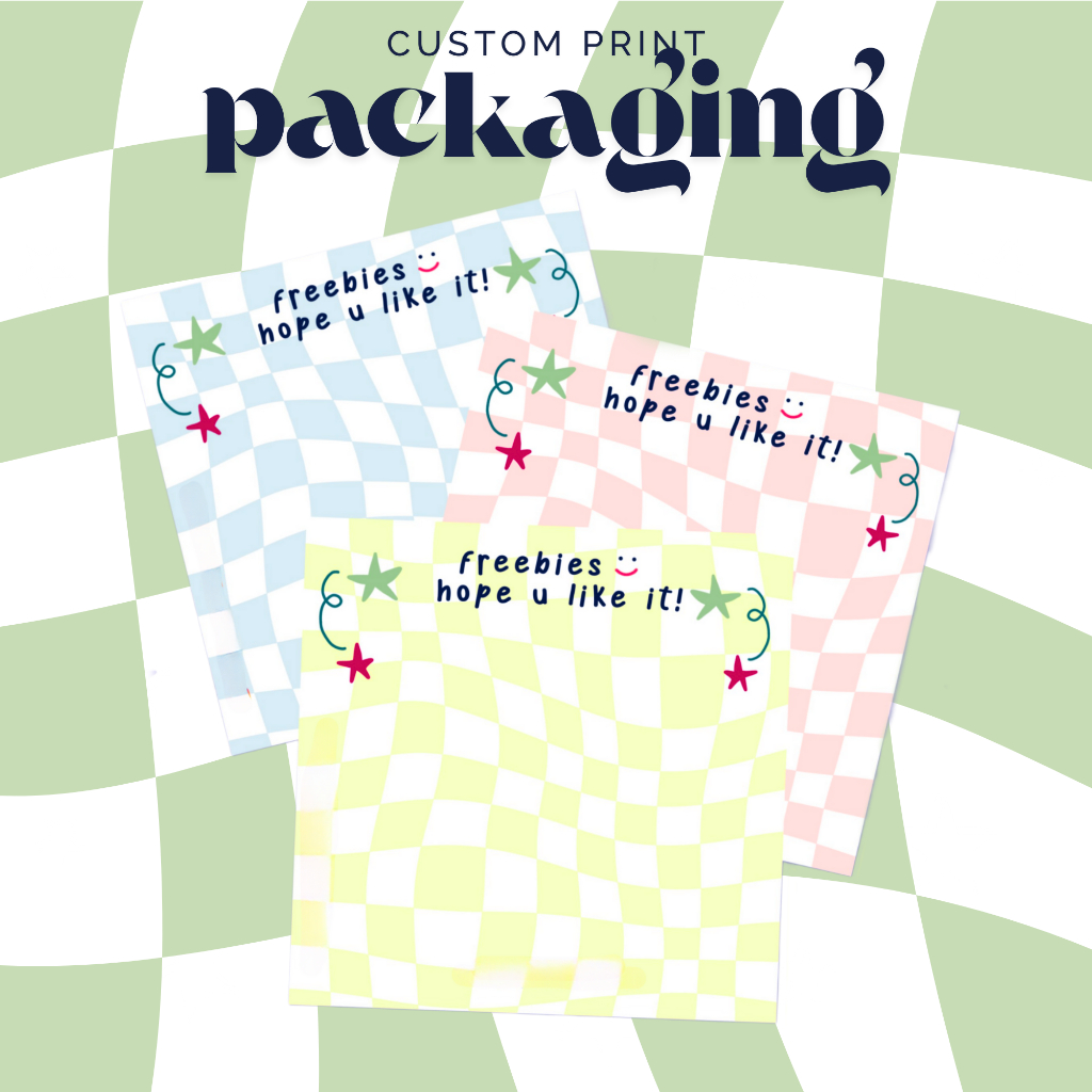 Jual custom alas packaging gift snack aesthetic berbagai ukuran ...