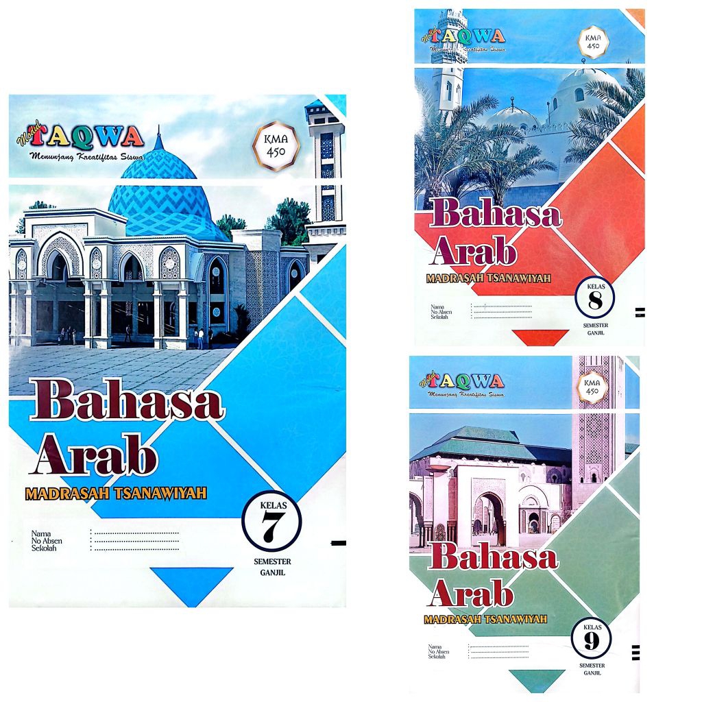 Jual BUKU LKS TAQWA MTS BAHASA ARAB KELAS 7 8 9 SEMESTER 1 GANJIL TA.2025-2026 KURIKULUM MERDEKA ...