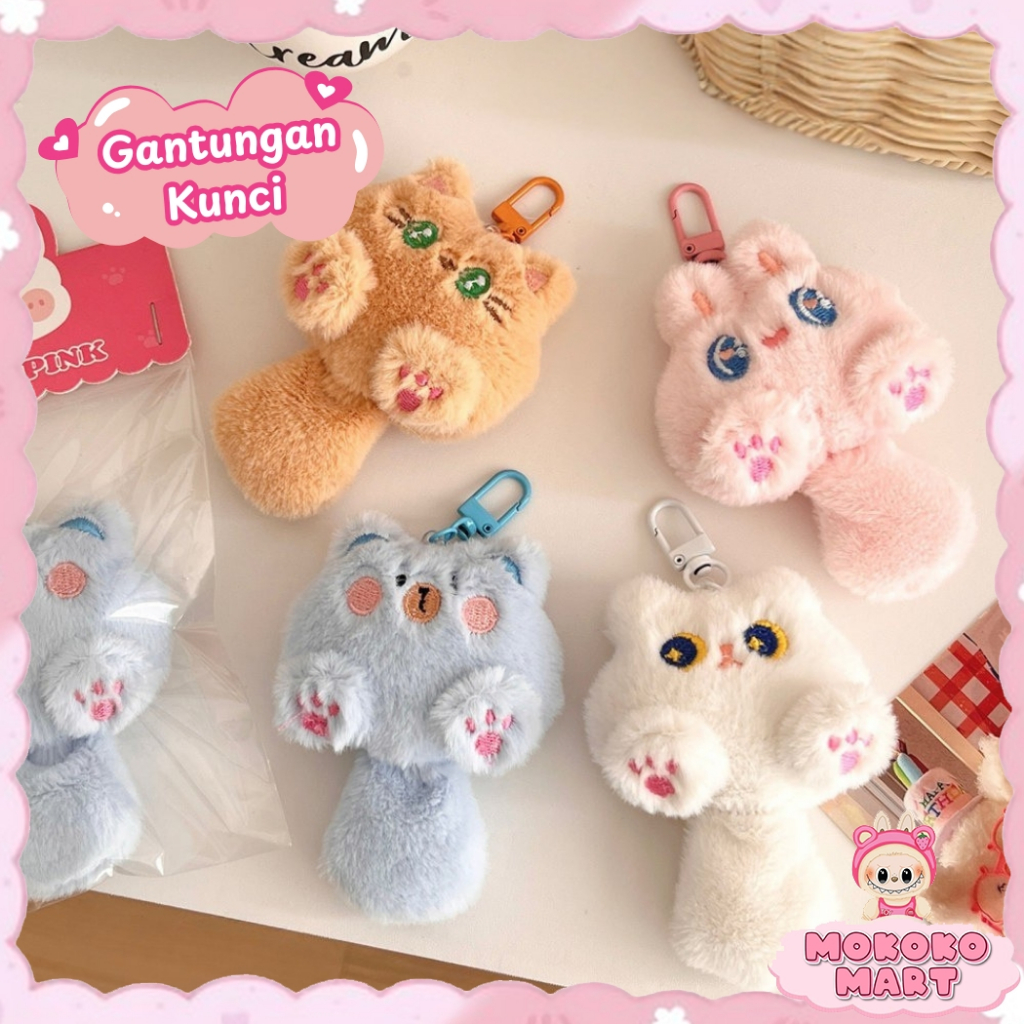Jual MM Gantungan Kunci Tas Lucu Hiasan Boneka Lucu Cute Plush Animal ...