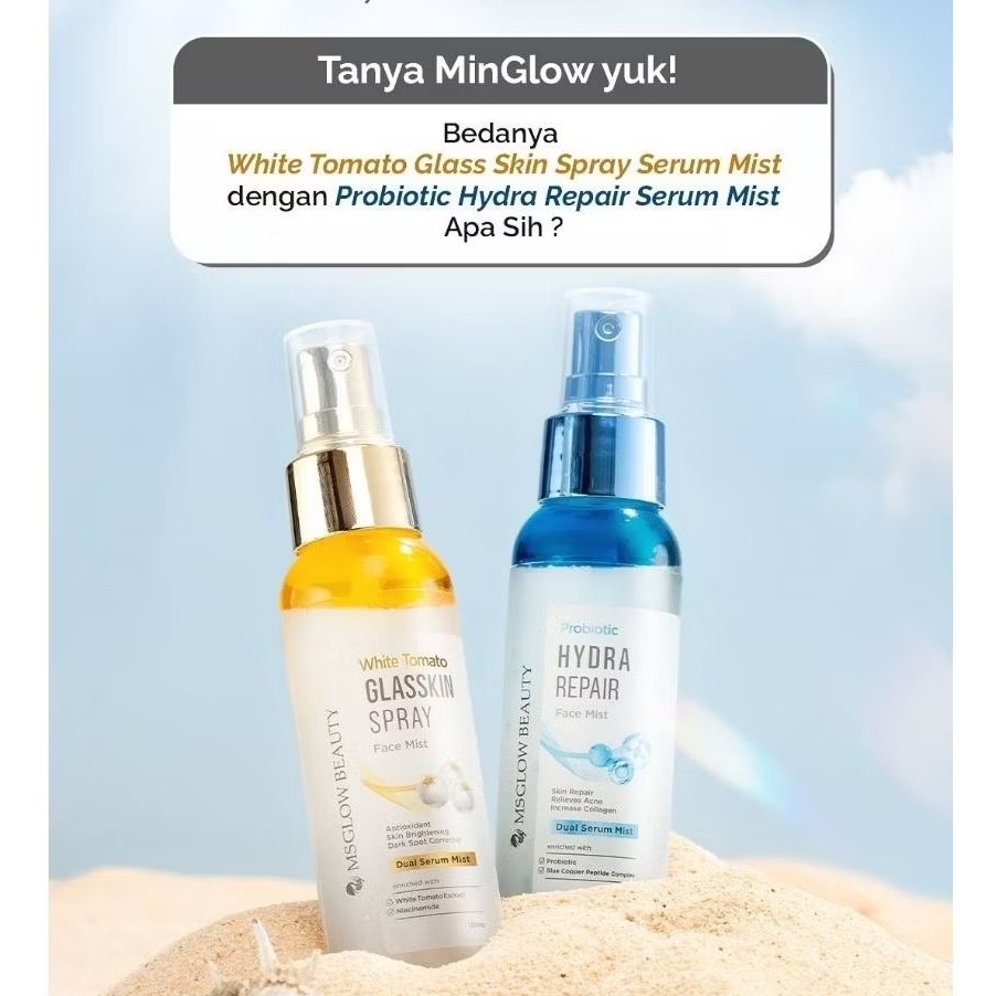 Jual Ms Glow - Glow and Calm Mist Duo (Glass Skin Spray Face Mist ...