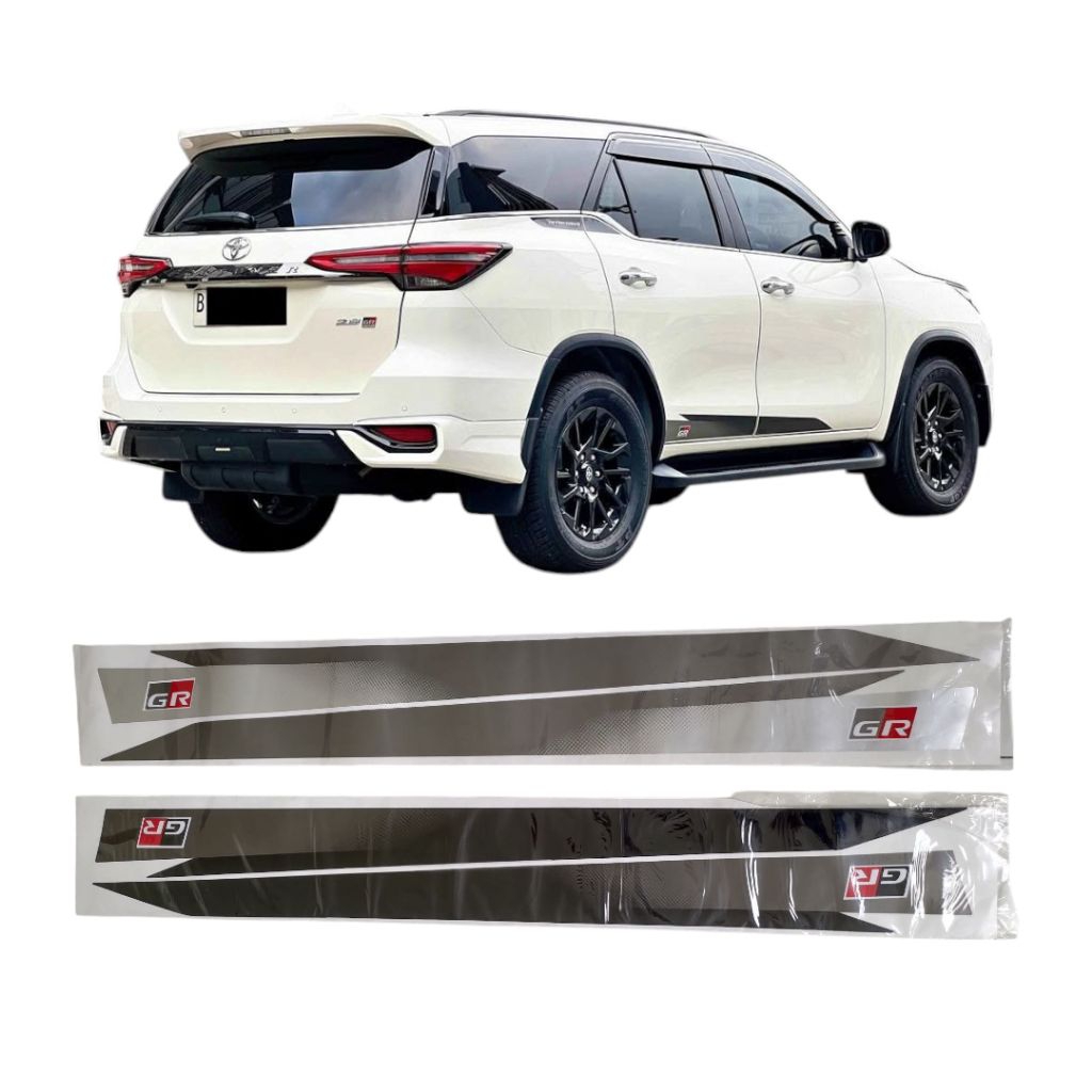 Jual Stiker Fortuner GR / Striping Lis Body Fortuner GR | Shopee Indonesia