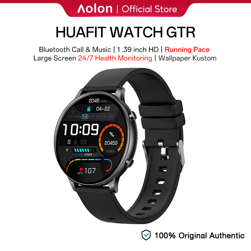 Jual Huafit × Aolon GTR Smartwatch Wanita Kecil Heart Rate Blood Oxygen ...