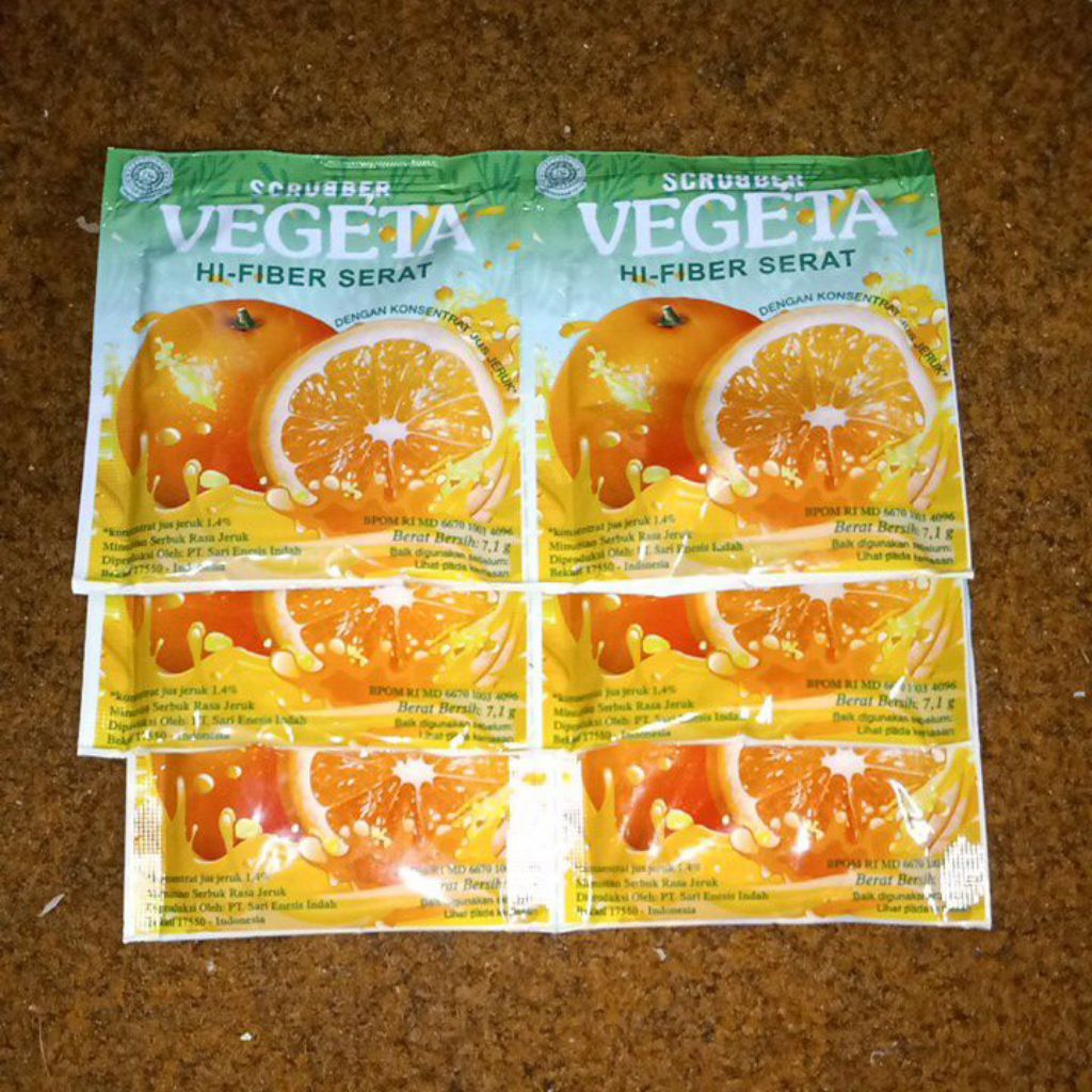 Jual Vegeta Scrubber 6 Sachet | Shopee Indonesia