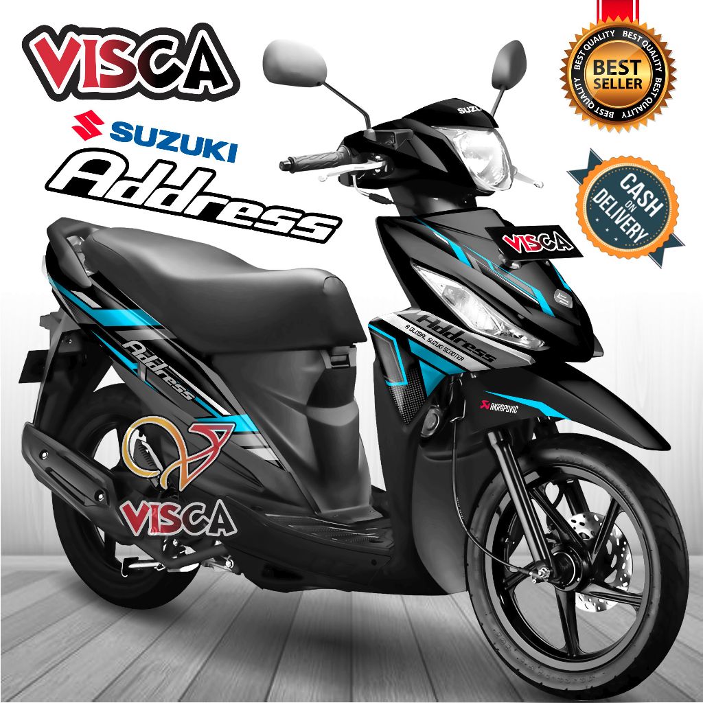 Jual Decal Suzuki Address Full Body Stiker Suzuki Address Full Body ...
