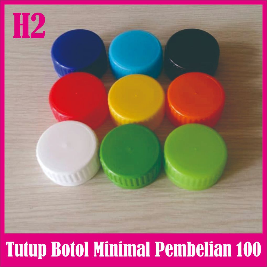 Jual H2 H1 A4 PWRM BPOM BOTOL Tutup Botol Plastik SN Short neck Almond ...
