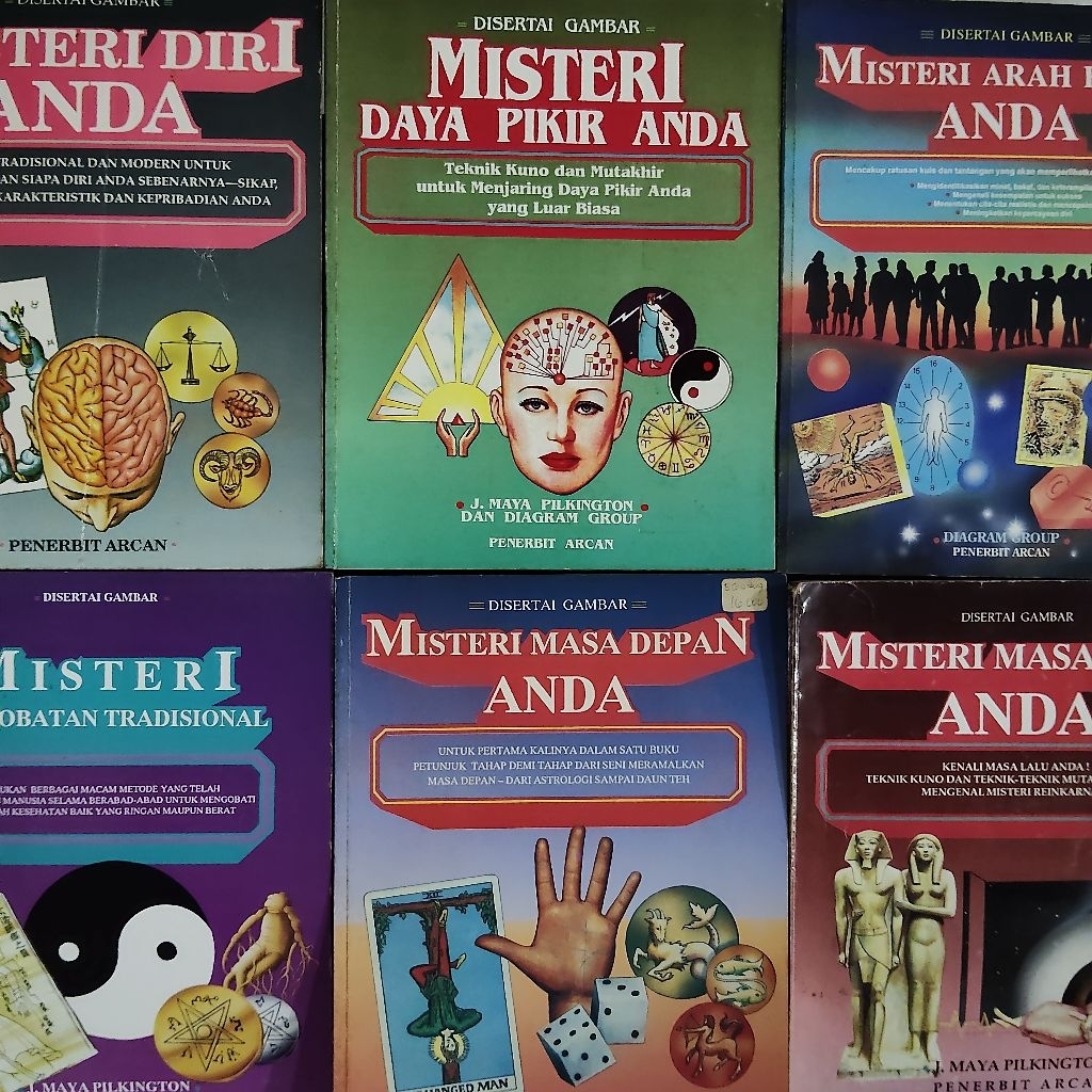 Jual Buku Langka Original • Misteri Masa Depan Anda / Misteri Masa Lalu ...