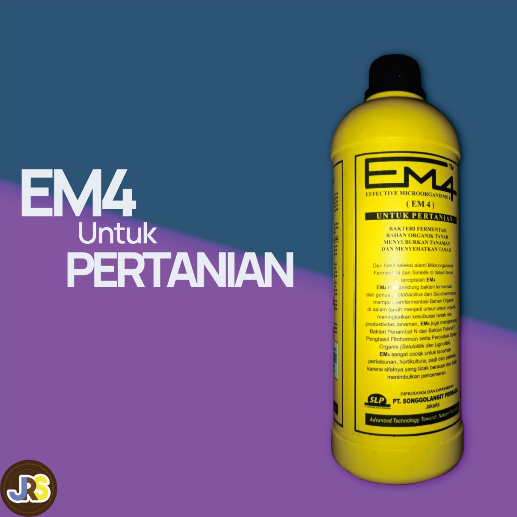 Jual EM4 Pertanian Bakteri Starter Fermentasi Sampah Bahan Organik ...