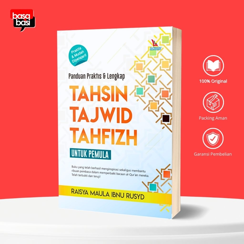 Jual Basabasi - Buku Panduan Praktis Lengkap Tahsin Tajwid Tahfidz untuk Pemula - LAKSANA ...