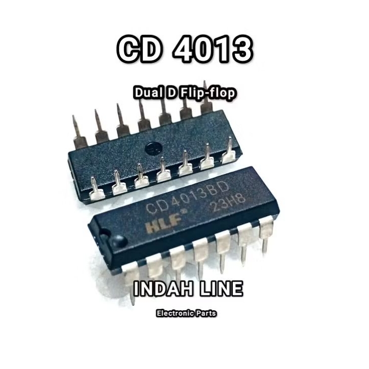 Jual IC 4013 CD4013BD CD4013BP CD4013BE HEF4013 HLF CD40173UBE | Shopee ...