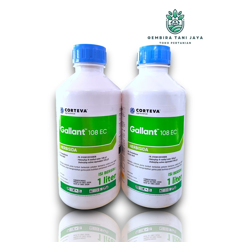 Jual Herbisida Gallant 108 EC 1 Liter Corteva/Racun Sistemik Gulma Daun ...
