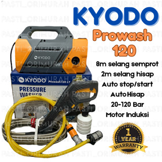 Jual Jet Cleaner Kyodo New Pro Wash ProWash 120 Bar Cuci Mobil AC Motor ...