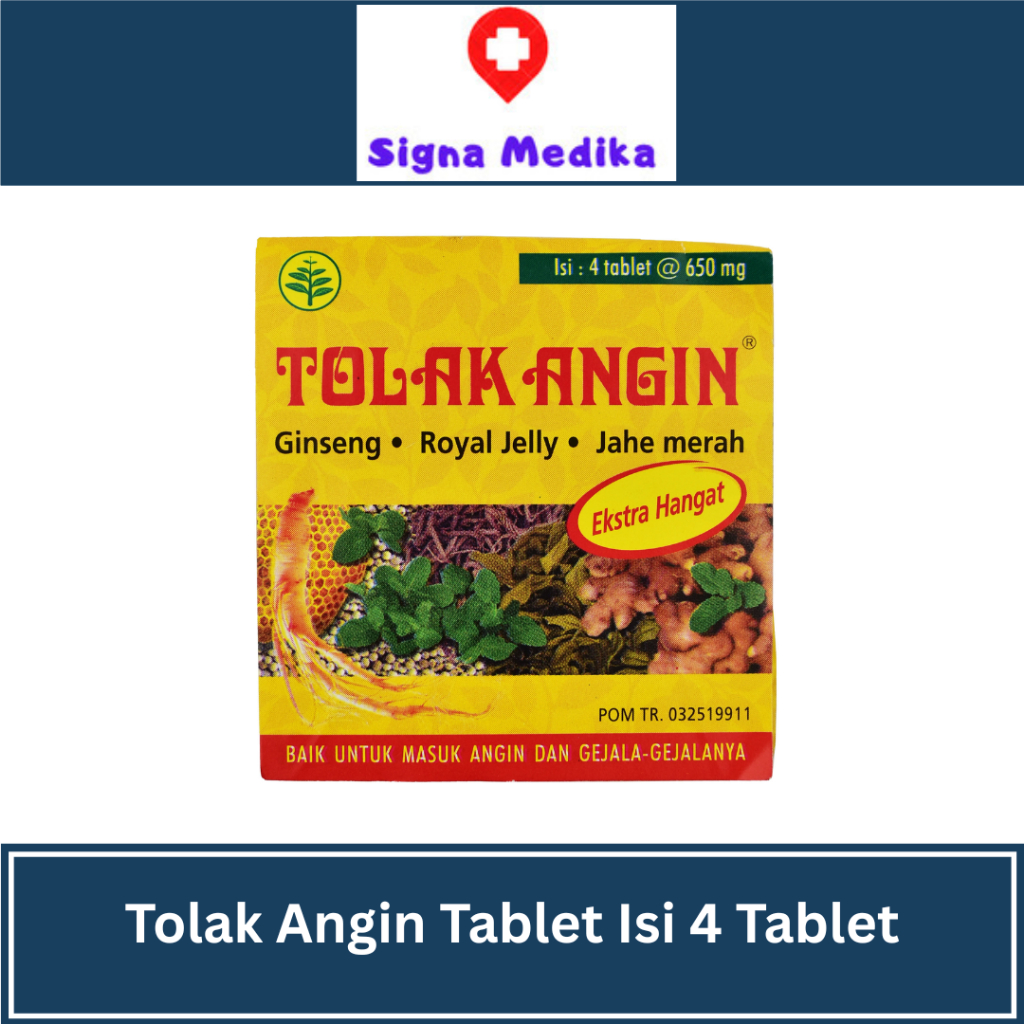Jual Tolak Angin Tablet Sidomuncul Isi 4 Tablet - Obat Masuk Angin ...