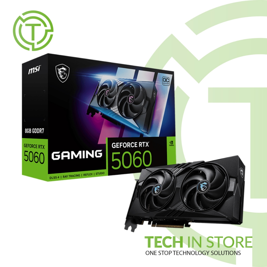 Jual VGA Card MSI GeForce RTX 5060 8G GAMING OC - 8GB GDDR7 | Shopee ...