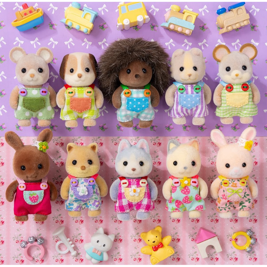 Jual NEW STOCK sylvanian families sulipan sonny angel seal standing ...