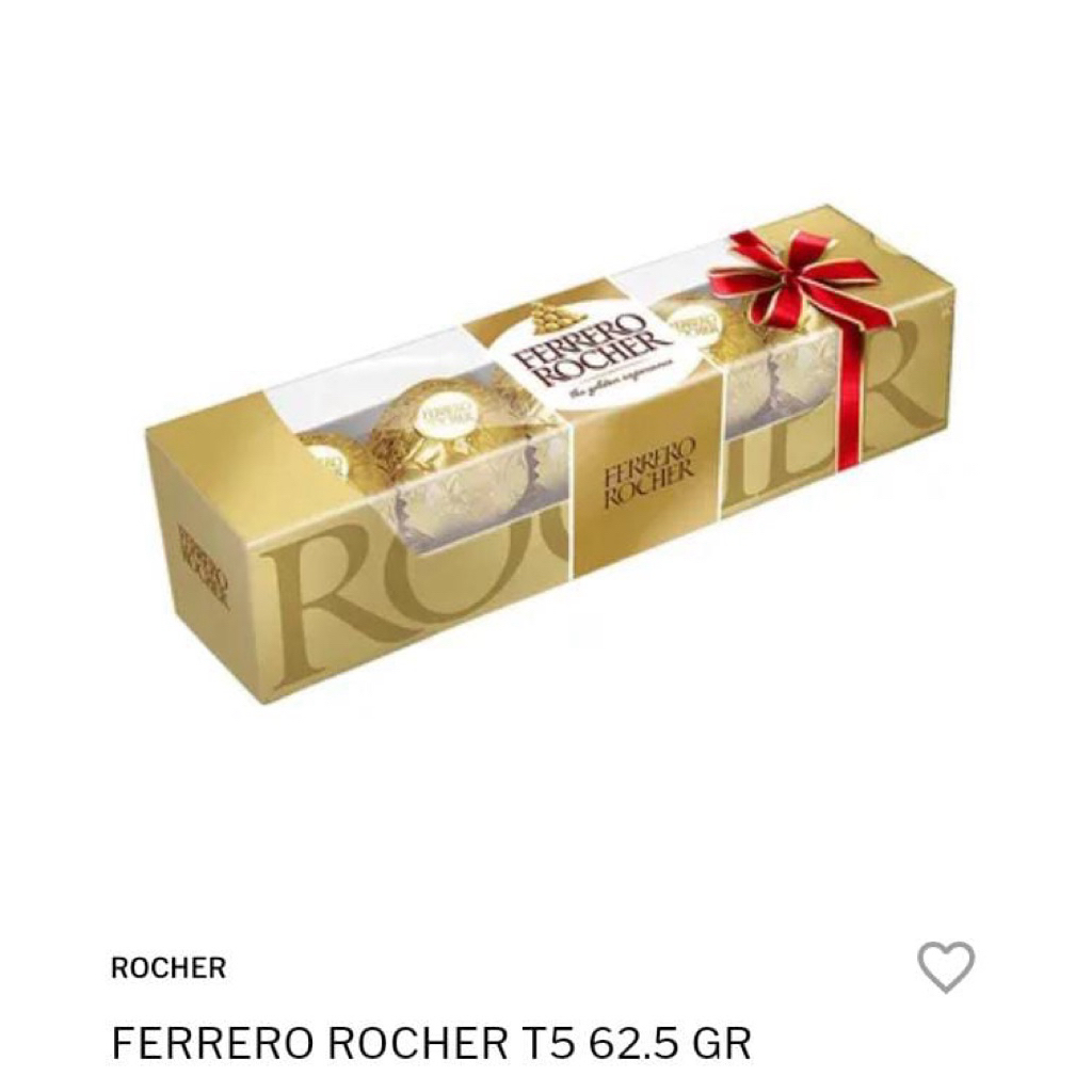 Jual Ferrero Rocher T5 62.5 Gr | Shopee Indonesia