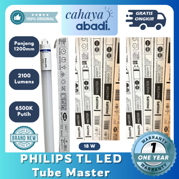 Jual PHILIPS TL LED TUBE MASTER 18W | Shopee Indonesia