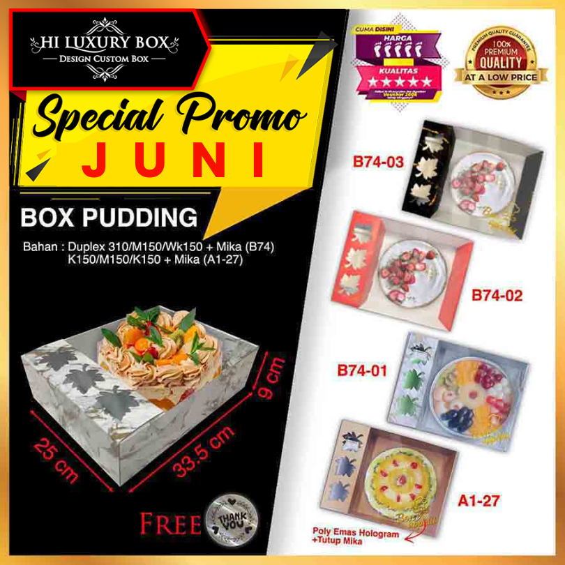 Jual Dus Puding - Tempat Puding Mika Transparan - A1-27 | Shopee Indonesia