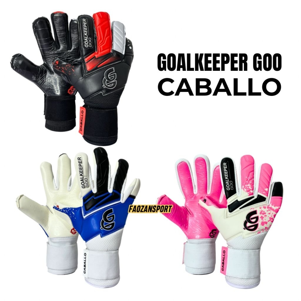 Jual goalkeeper goo caballo series Sarung tangan kiper sepakbola glove ...