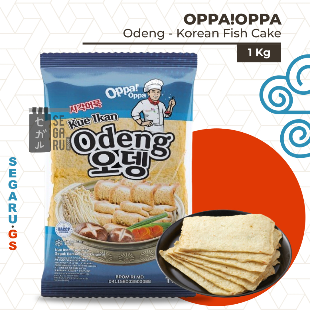 Jual Oppa Korean Odeng Eomuk | Korean Fish Cake 1 Kg | Shopee Indonesia