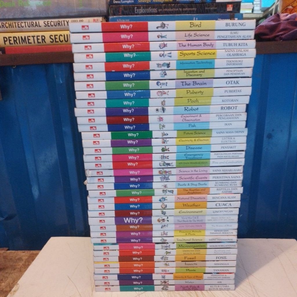 Jual BUKU SCIENCE PENGETAHUAN DASAR COMIC WHY | Shopee Indonesia