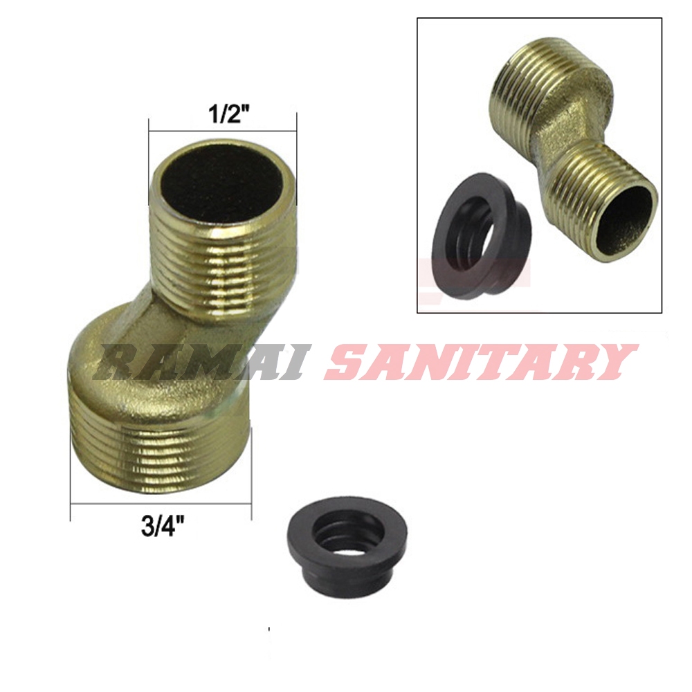 Jual Double Nepel Kran Bathtub 3/4 X 1/2 inch | Shopee Indonesia
